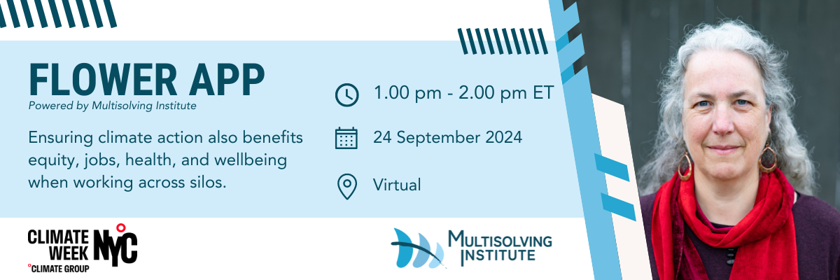 FLOWER App - Now Available - Multisolving Institute